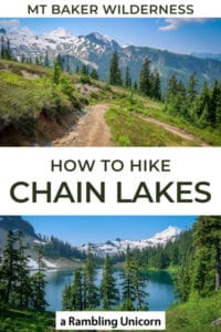 How to Hike the Spectacular Chain Lakes Loop at Mount Baker