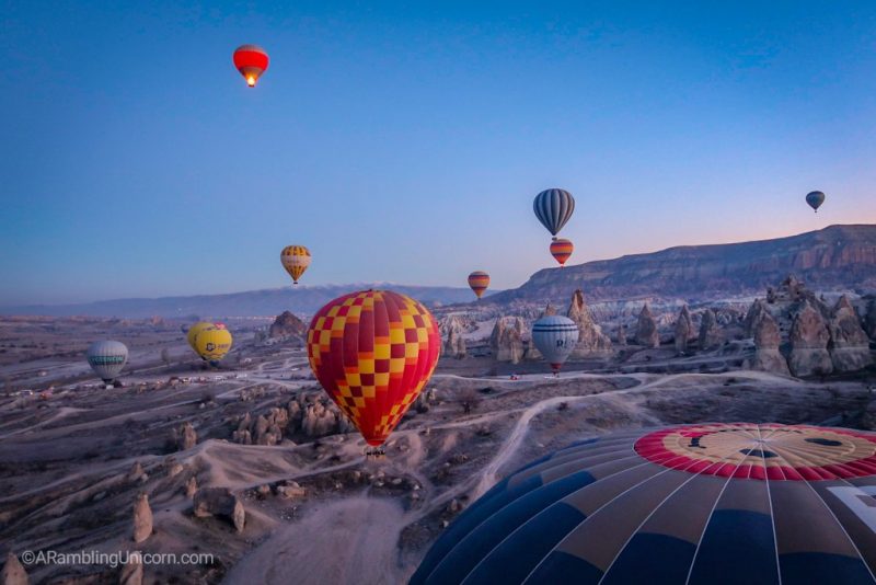 Cappadocia Balloon Ride: Sunrise over GÃ¶reme - A Rambling Unicorn